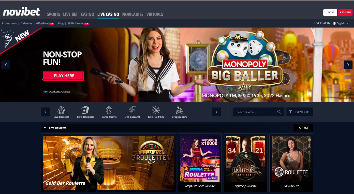 Novibet casino review (2023) - Sign Up Bonus | IrishDice.com